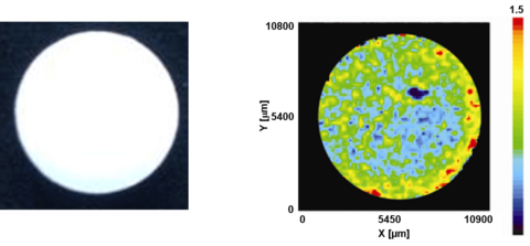 NIR Imaging of tablet surface by using IR Microscope | JASCO Global