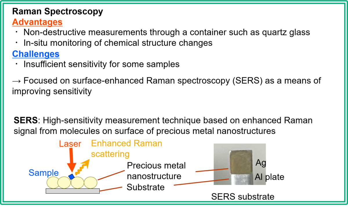 Reaction Monitoring System using Surface-Enhanced Raman Spectroscopy ...